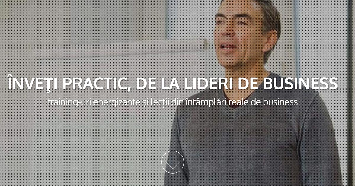Ateliere de Antreprenoriat - Marius Ghenea